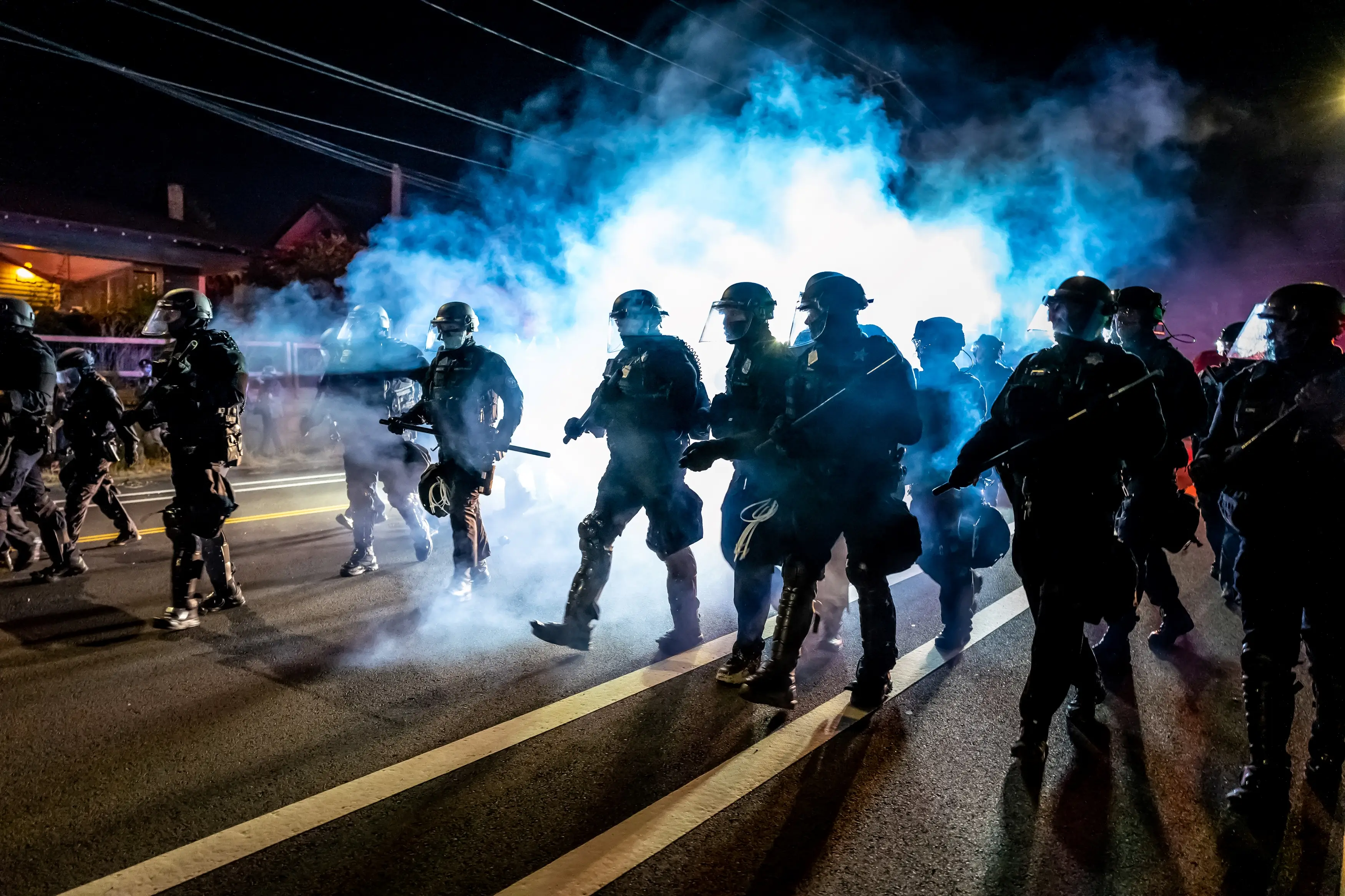 Portland Rioters Attack Ice Facility As Noem Hit Back - Redarchives